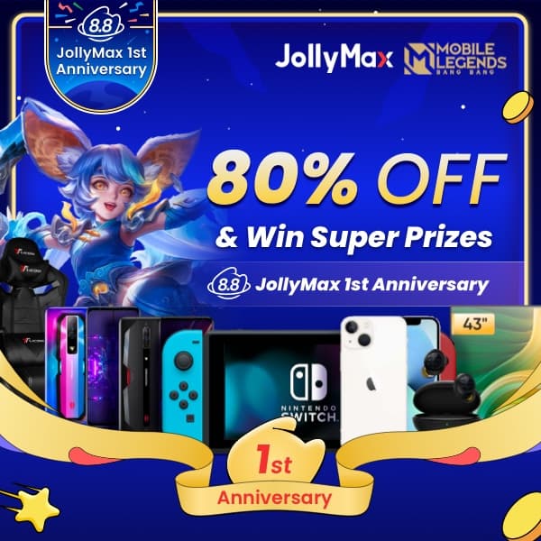 JollyMax Galaxy X Mobile Legneds - JollyMax 1st Anniversary - Philippines